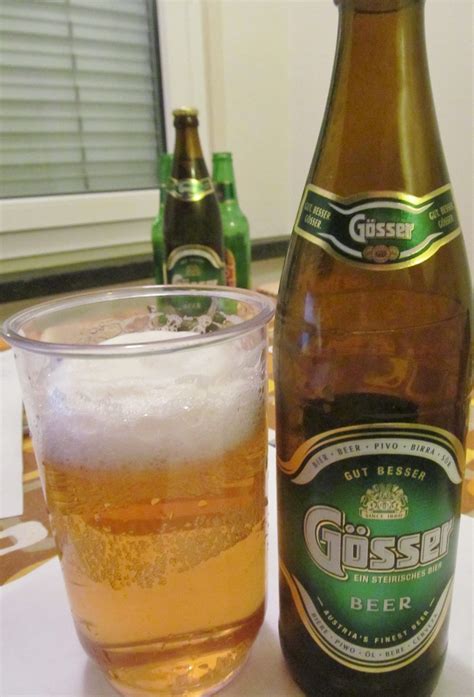 Gösser Beer, Austria’s finest beer from the small city of Leoben