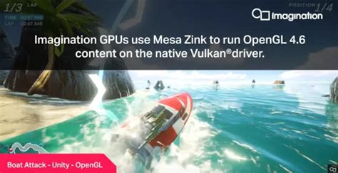 imagination gpus with pvr vulkan zink working well for opengl 4 6