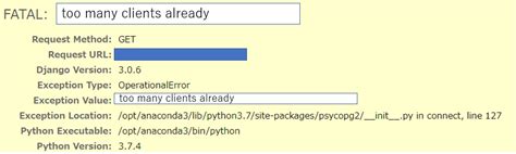 Rest Api Dont Release Postgresql Client · Issue 5213 · Netbox Communitynetbox · Github