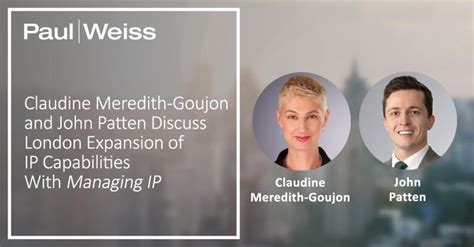 Claudine Meredith Goujon On Linkedin Claudine Meredith Goujon And John Patten Discuss London