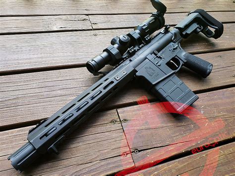 Truck Gun Spotlight Springfield Saint Victor 308 Pistol Eurooptic