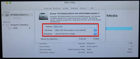 fix erase process has failed while erasing partition for macos on