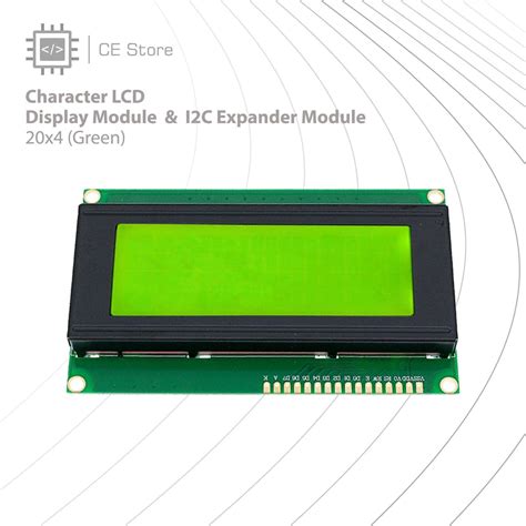 20×4 Lcd Display Module I2c Expander Module Ce Store