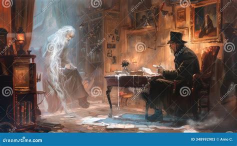 Ebenezer Scrooge S Transformation In Dickens Christmas Carol Scene