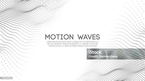 3d 빛나는 추상적 인 디지털 웨이브 입자 미래의 벡터 일러스트입니다 Hud 요소입니다 기술 개념입니다 추상적인 배경입니다 0명에 대한 스톡 벡터 아트 및 기타 이미지