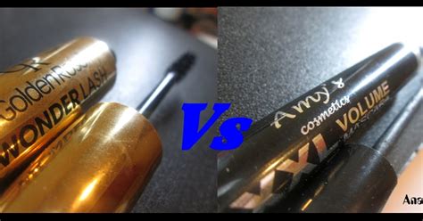 Crash Test Mascara Golden Rose Wonder Lash Vs Amys Xxl Volume