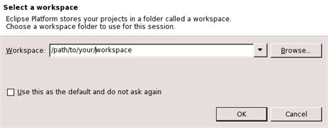 First Time Starting Eclipse First Time Starting Eclipse