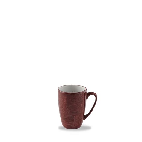Churchill Patina Rust Red Dreieckige Tasse 34cl
