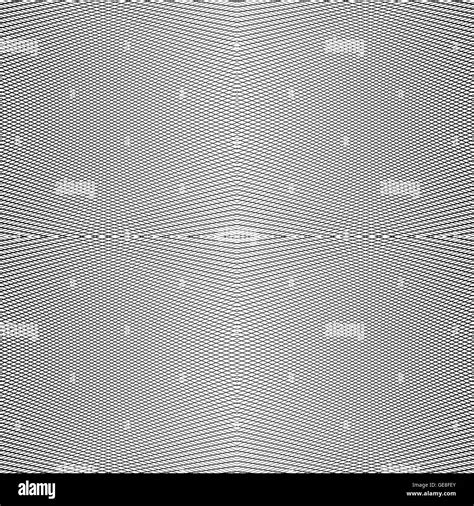 Grid Of Dynamic Lines Seamlessly Repeatable Mesh Pattern Distorted Warped Cellular