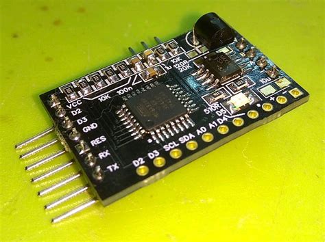 Simple Compact RS485 Node V2 ATmega328 MAX3485 W25X40 OpenHardware Io Enables Open