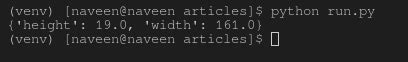 size element method - Selenium Python - GeeksforGeeks