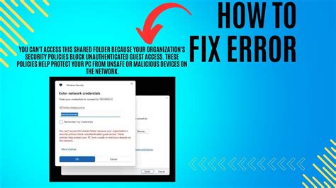 Fixed You Cant Access This Shared Folder Because Your Organizations