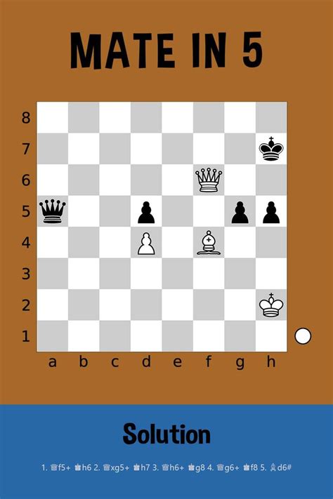 500 chess puzzles mate in 5 advanced and expert level solve chess problems and improve your