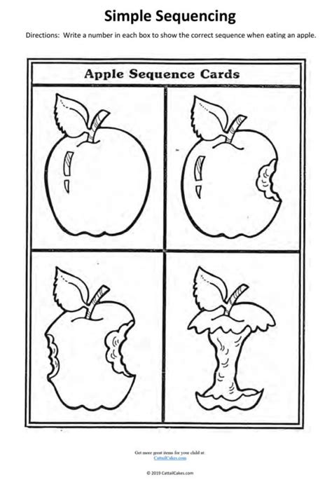 Simple Sequencing Worksheet The Critical Years