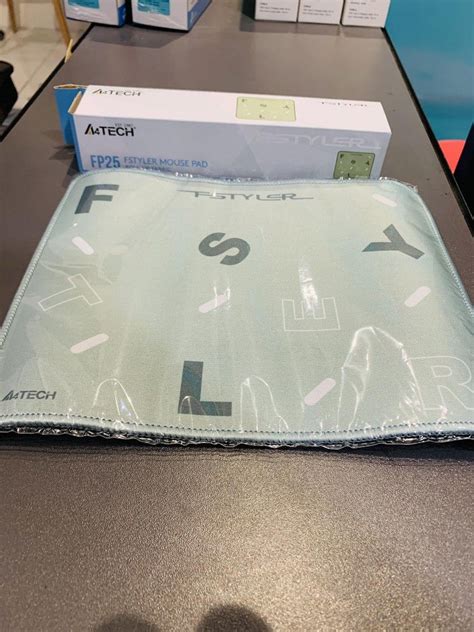 A4Tech Fstyler FP25 Roll Up Fabric Mouse Pad 250x200x2mm Green Computers Tech Parts
