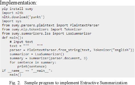 figure 1 from auto text summarization in natural language processing review semantic scholar