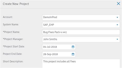 Creating New Projects