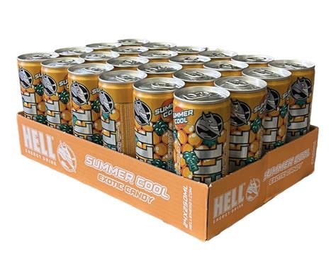 Hell Energy Drink Hell Energy Drink Exotic Candy 24 Lü Paket