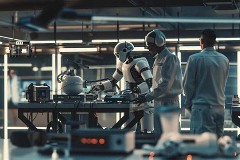 Engineers Testing Product Prototypes Premium Ai Generated Image