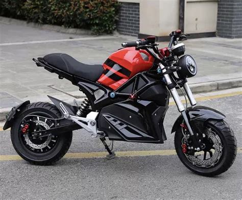 รถจักรยานยนต์ไฟฟ้า สีดำ แดง รวมสินไทย เทรดดิ้ง Thaipick