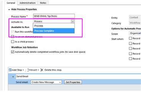 Dynamics 365 Copy A Workflow In The Same Entity Using A Process