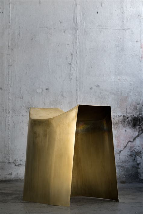 A Sheet Of Stool Napp Studio And Architects Metal Stool Stool