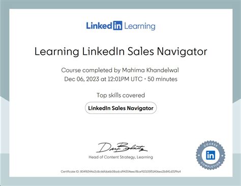 Mahima Khandelwal On Linkedin Sales Linkedinlearning