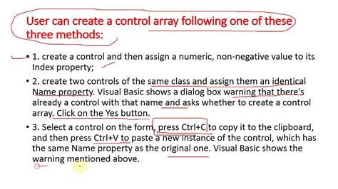 Control Array In VB 6 YouTube