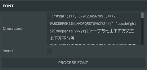 Chinese Characters For Playcanvas