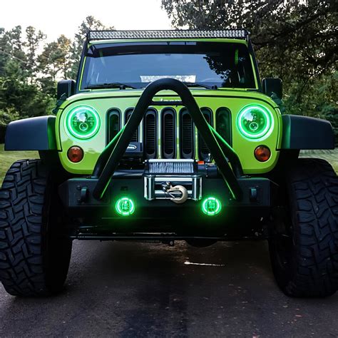 Oracle Lighting Colorshift 7in High Powered Black Bezel Dynamic Led