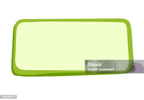 손 그리기 텍스트 상자 음성 메시지 벡터 그림 흰색 배경에 격리 된 녹색에 대한 스톡 벡터 아트 및 기타 이미지 녹색 텍스트 박스 귀여운 Istock