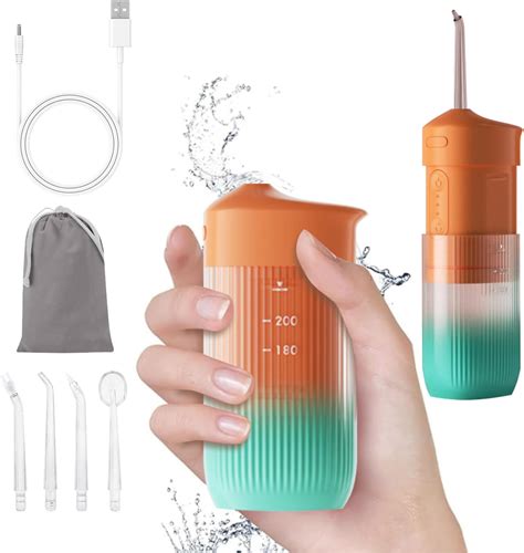 Portable Water Flosser For Teeth Travel Mini Small Water