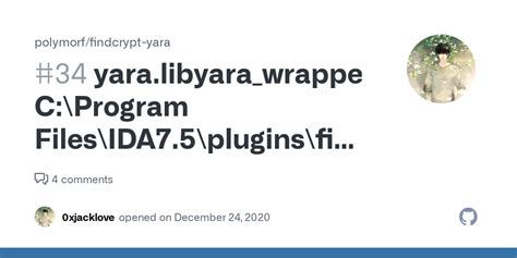 yara libyara wrapper yarasyntaxerror c program files ida7 5 plugins