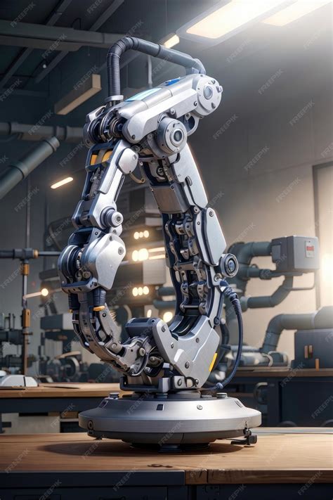 Premium Ai Image Automating The Future The Futuristic Industrial
