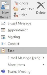 How To Create Assign Tasks In Microsoft Outlook CiraHub