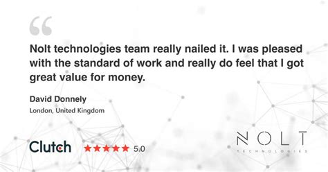 Nolt Technologies On Linkedin Nolttechnologies Clutch Feedback