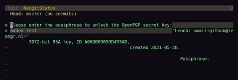 Cannot Sign Commits With Terminal Pinentry Programs Issue 152