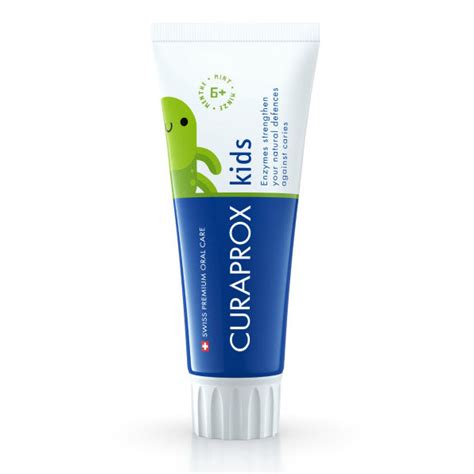 Curaprox Toothpaste Kids 6+ Mint 60ml – Medicina Online Pharmacy | UAE