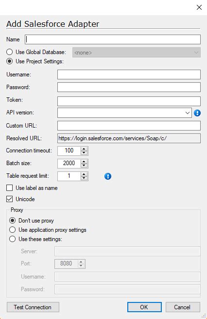 Salesforce Adapter Timextender Support Salesforce Adapter Timextender Support