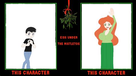 Touya And Lily Kiss Under The Mistlestoe By Sturk Fontaine On Deviantart