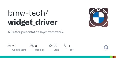 Widget Driver Widget Driver Test Lib Src Mock Driver Dart At Master Bmw Tech Widget Driver
