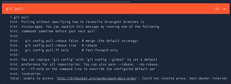 Solved `git Pull` Fails In Pipeline With Error `could Not