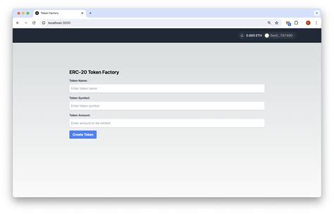 How To Create An Erc 20 Token Factory Dapp Quicknode Guides