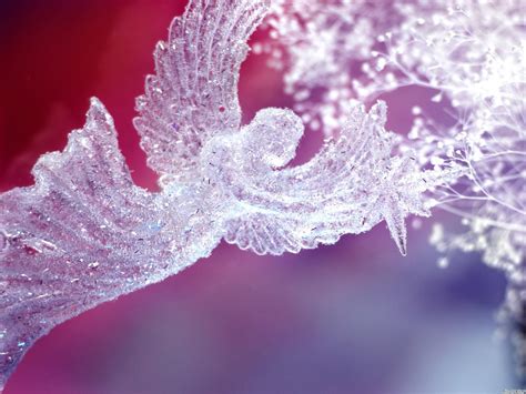 Хрустальный ангел на День Влюбленных 14 февраля - обои для рабочего ...