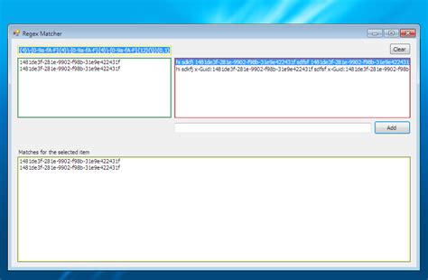 C Find Matching Guid In String Stack Overflow