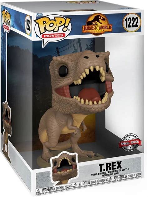 Jurassic World Dominion Super Sized Pop Vinyl Figure T Rex 1222 Bol