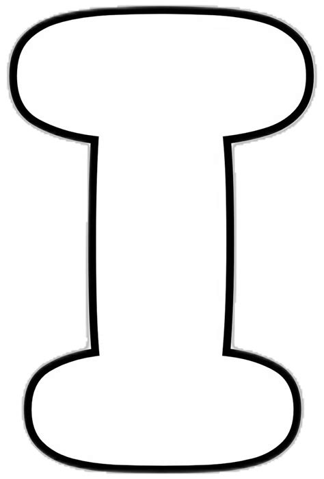 Free Printable Bubble Letters Bubble Letter I Bubble Letters Lettering