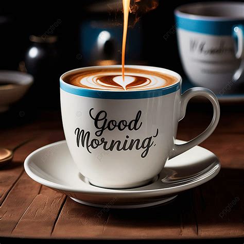 커피와 함께 좋은 아침 커피 커피와 함께 좋은 아침 커피 컵 배경 일러스트 및 사진 무료 다운로드 Pngtree