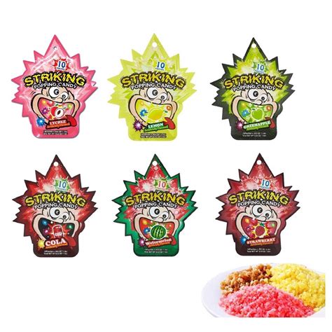 Striking Popping Candy 15gm 爆炸糖果 Pop Candy Shopee Philippines