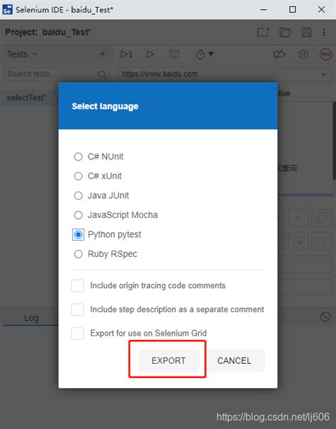Selenium Ide下载及使用selenium Ide下载 Csdn博客